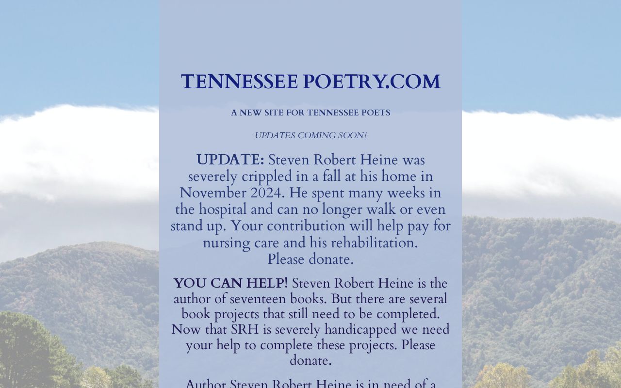 Tennessee Poetry dot com.